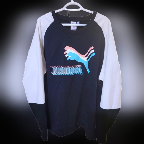Puma | Shirts | Puma Diamond Collab Long Sleeve Xxl | Poshmark